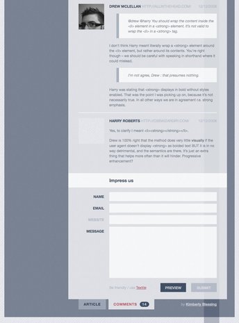 32 interesting comment designs